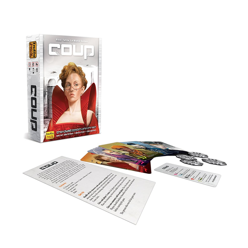 Coup Card Game | Available to buy online at EH Gaming