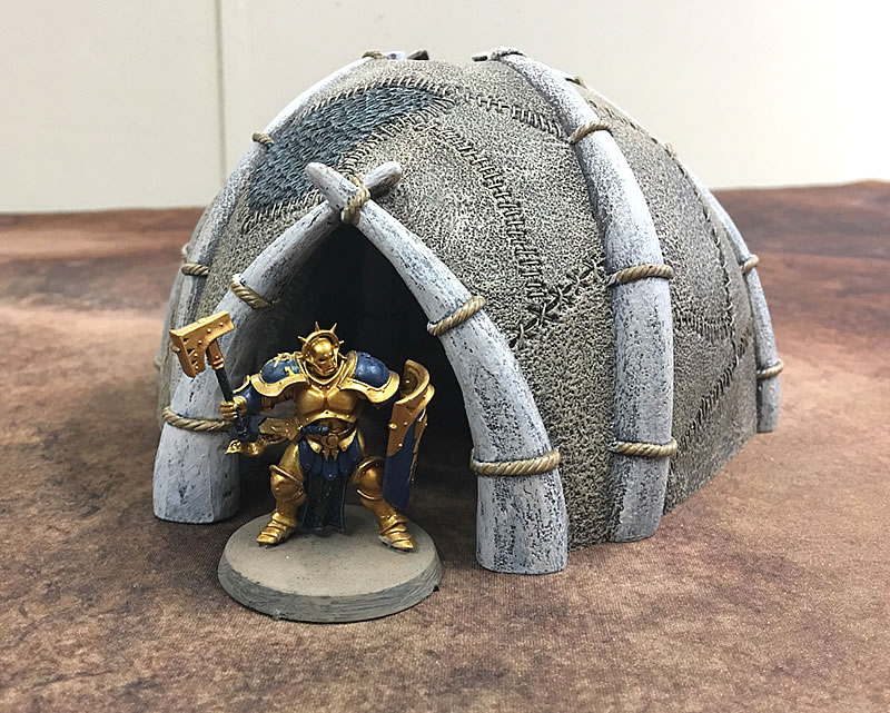Battlefield In A Box Wargaming Scenery - Chieftan's Hut Review