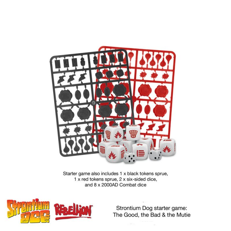 Strontium Dog Miniatures Game | The Good The Bad & The Mutie (Warlord ...