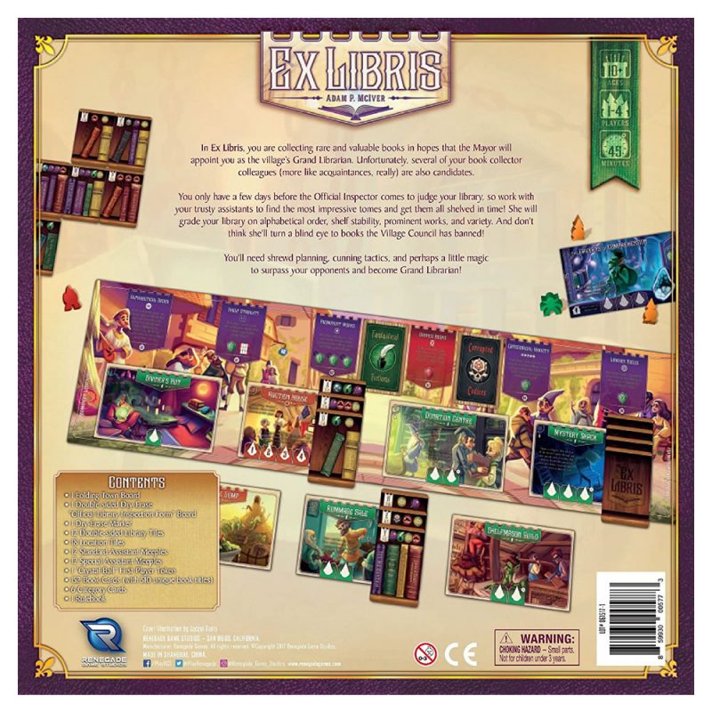 Ex Libris Board Game | Available to buy online at EH Gaming