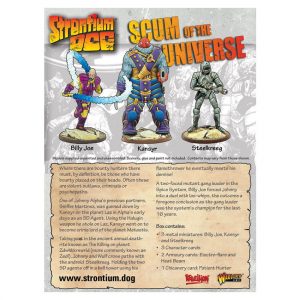 Strontium Dog Rogue Scum of the Universe Miniatures Expansion