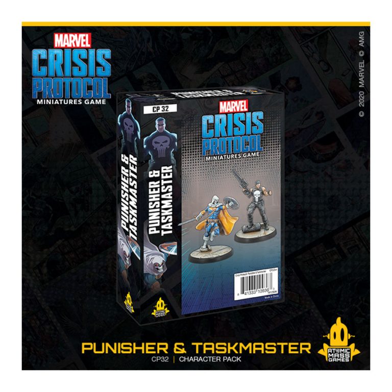 Punisher & Taskmaster Character Pack - Marvel Crisis Protocol UK