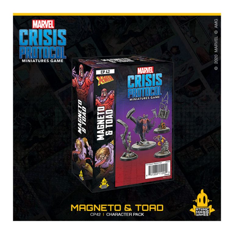 Magneto & Toad Character Pack - Marvel Crisis Protocol UK