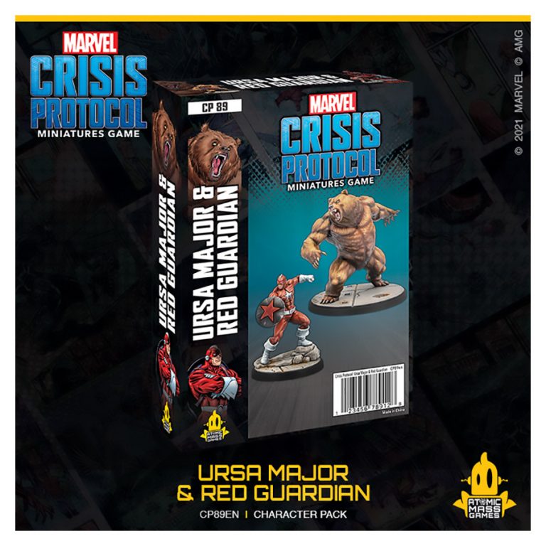 Ursa Major & Red Guardian Pack Marvel Crisis Protocol | EH Gaming