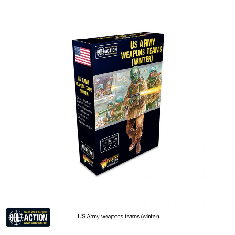 Bolt Action: US Army Infantry Platoon (Winter) | EH Gaming (York)